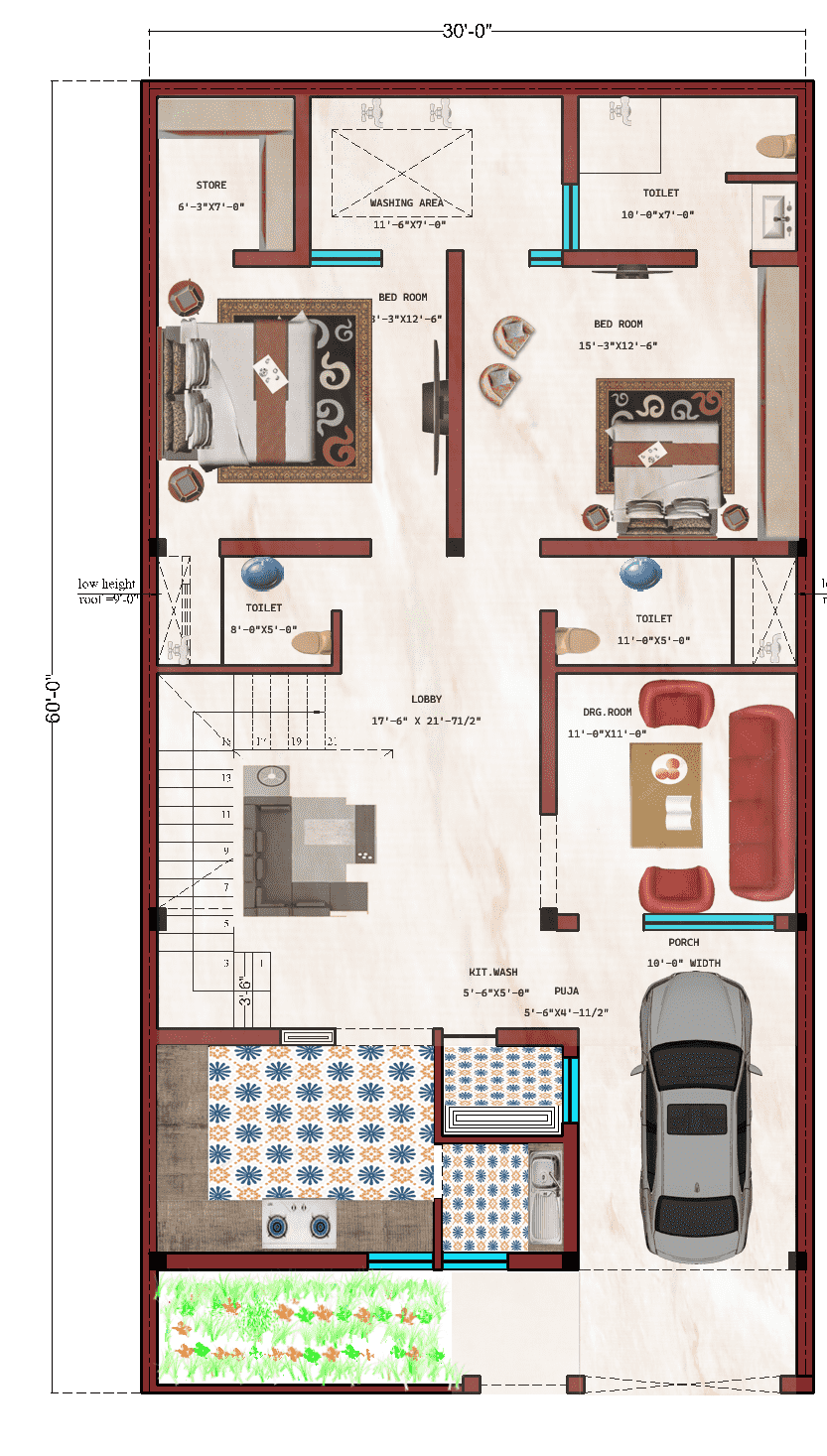 Best House Map Design Online - New Home Map Design - Naksha Dekho
