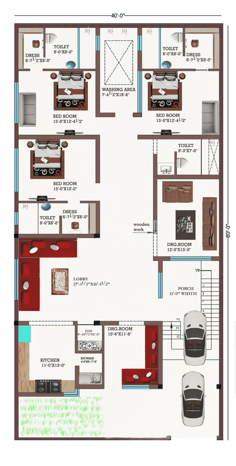 Best House Map Design Online - New Home Map Design - Naksha Dekho