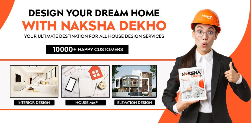 Naksha Dekho | House Naksha - House Design - House Map - Front Elevation